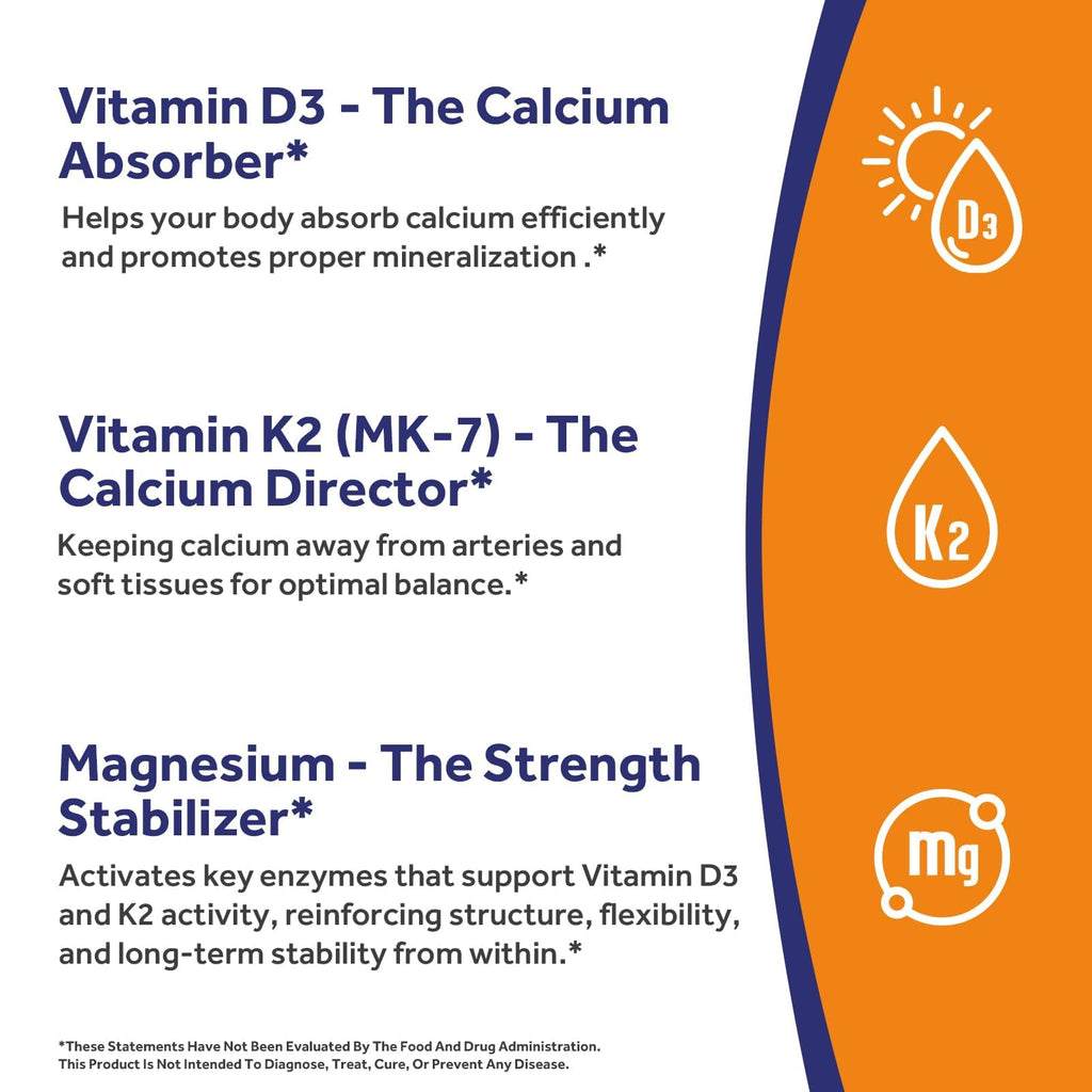 supports bone health and immunity