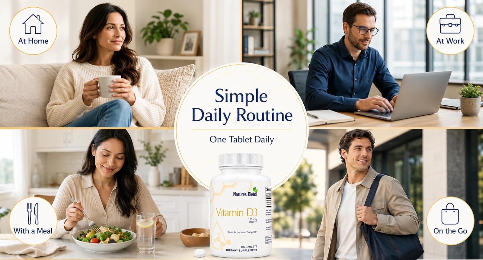 Supports bone health and immunity