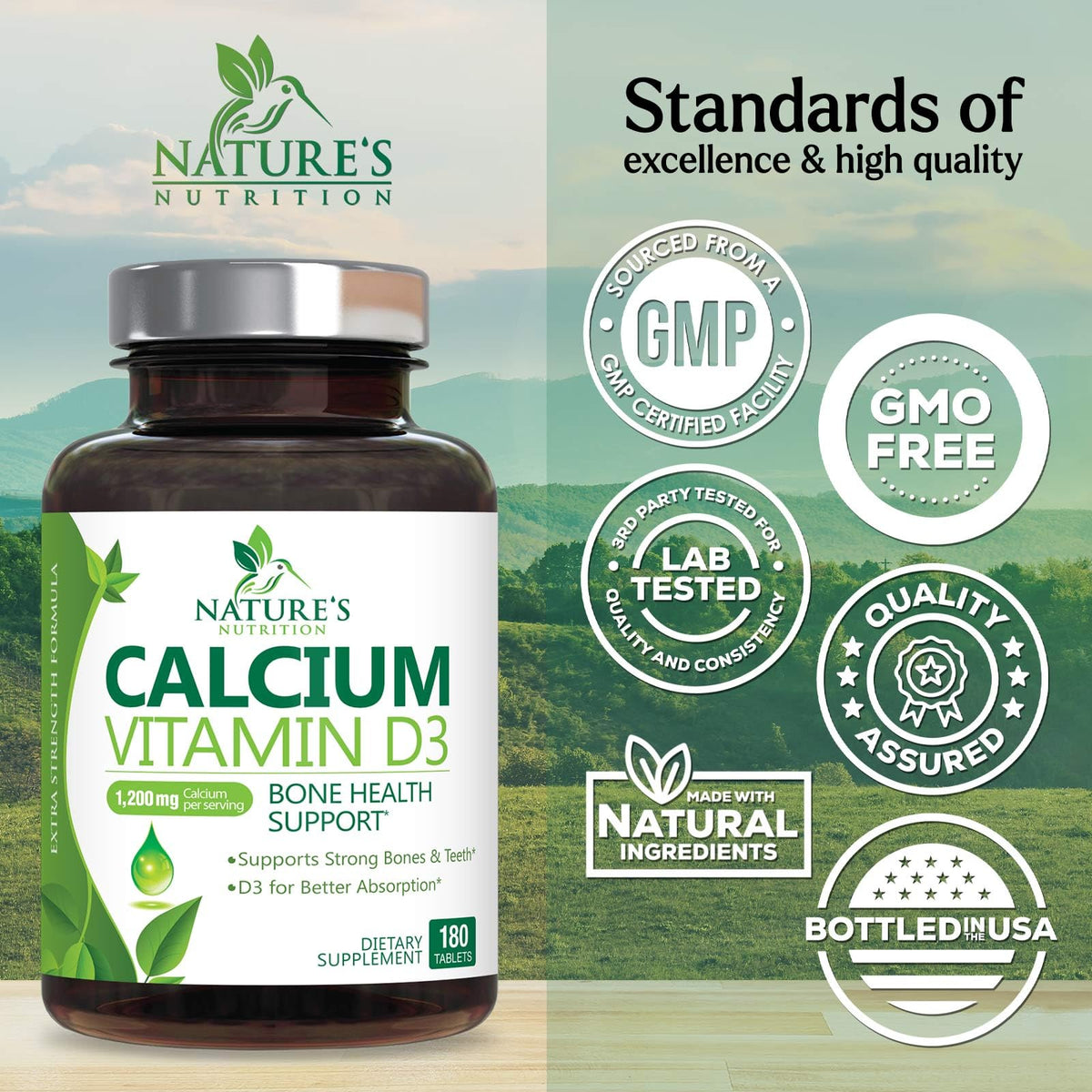 supports bone health and strength
