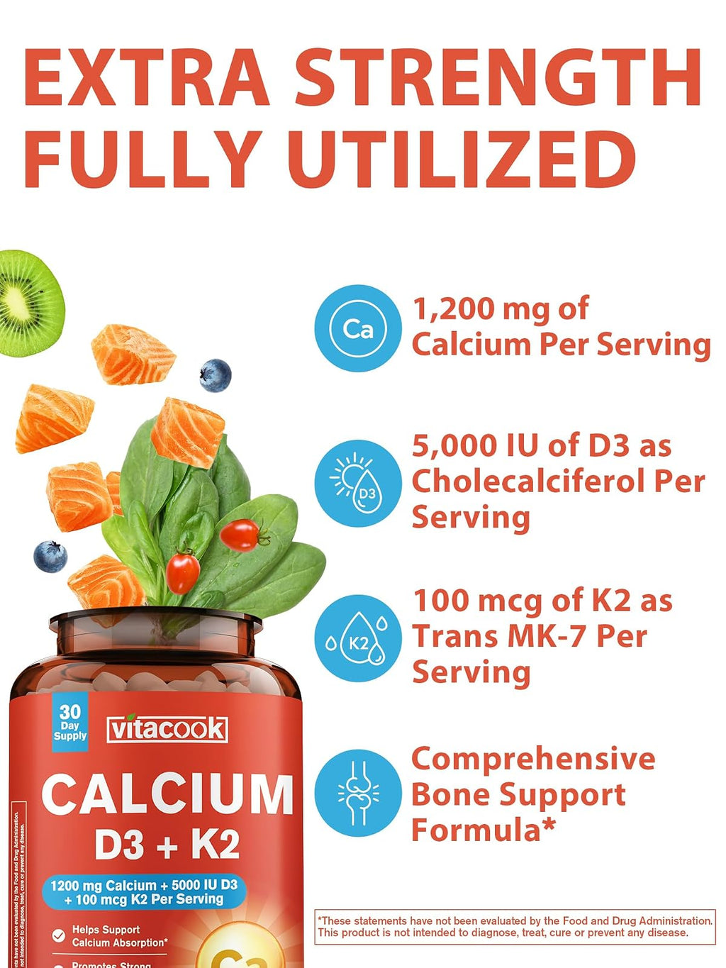 Supports bone health and strength