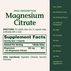 supports bone health magnesium citrate