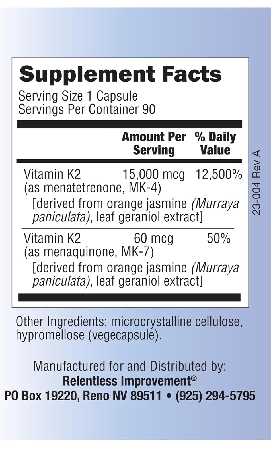 supports bone health vitamin K2