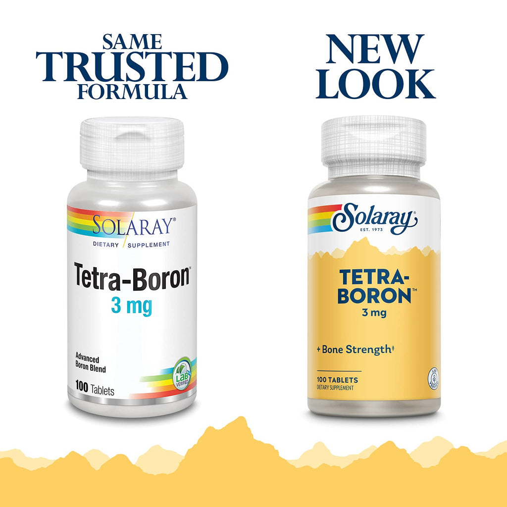 Supports bone health with boron