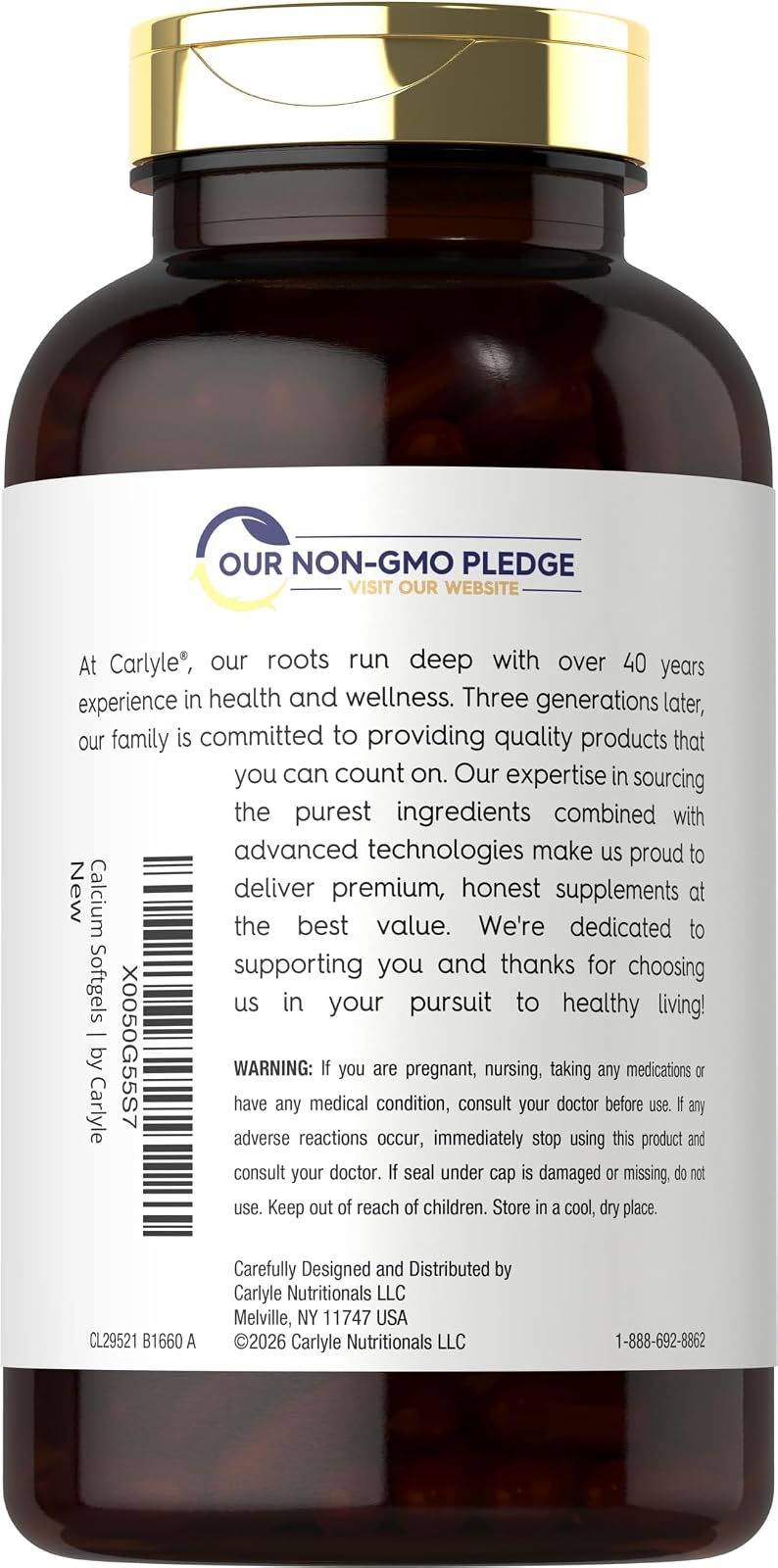 Supports bone health with calcium