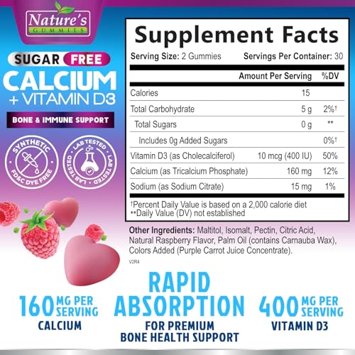 supports bone health with calcium