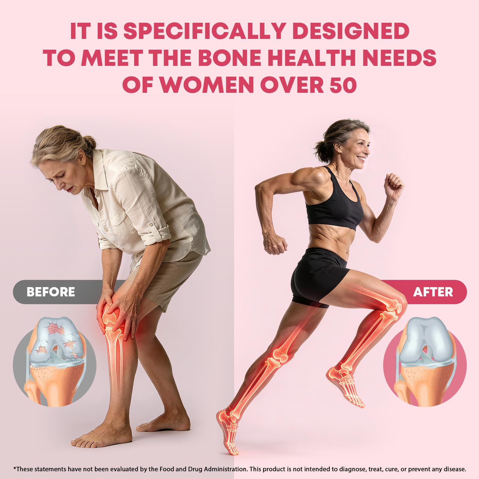 supports bone health with calcium