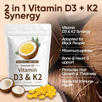 supports bone health with D3 K2