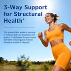 Supports bone health with D3 K2