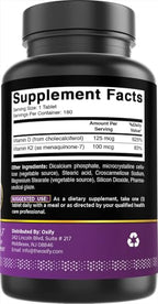 supports bone health with K2