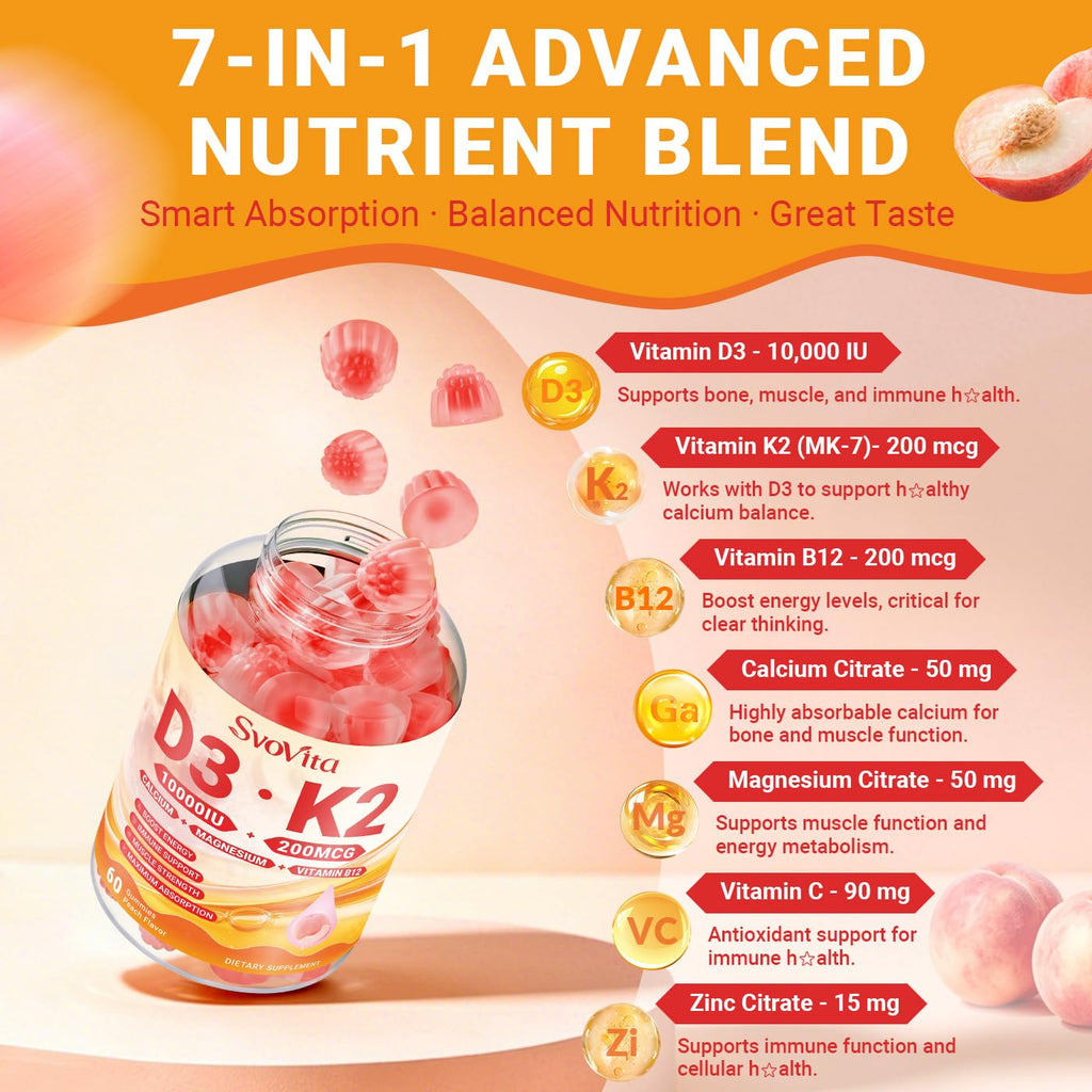 Supports bone health with K2