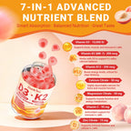 Supports bone health with K2