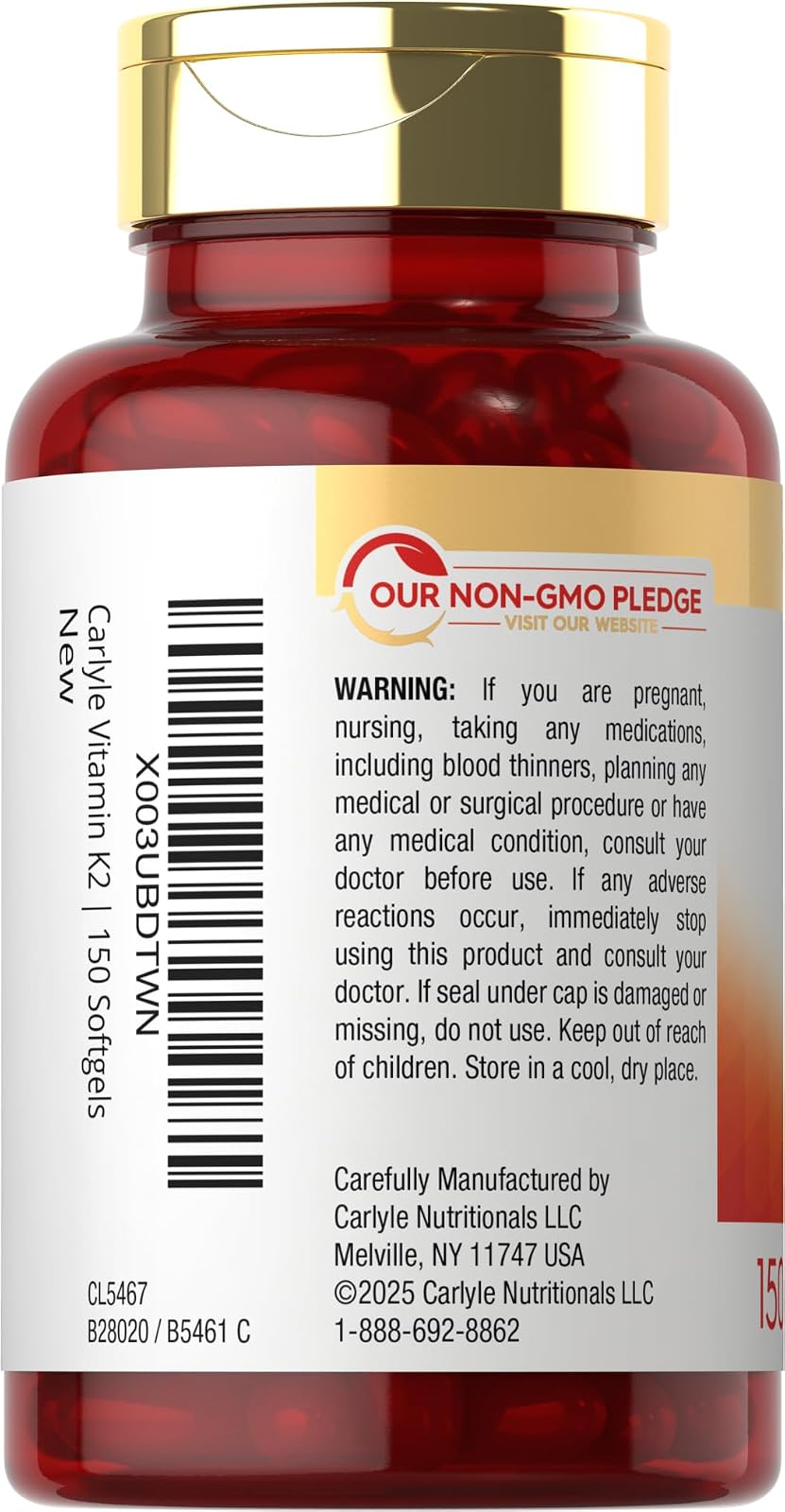 Supports bone health with K2
