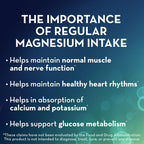 Supports bone health with magnesium