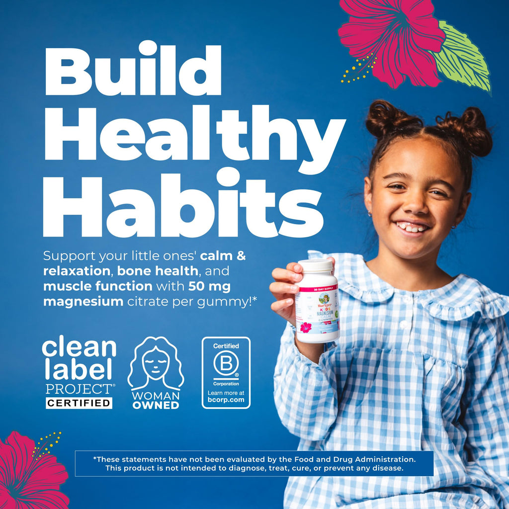 supports bone health with magnesium