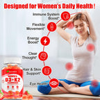Supports bone health with Vitamin D3 K2