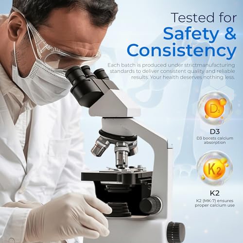 Supports bone health with Vitamin D3