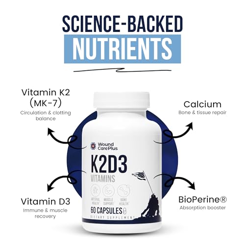 Supports bone health with Vitamin D3