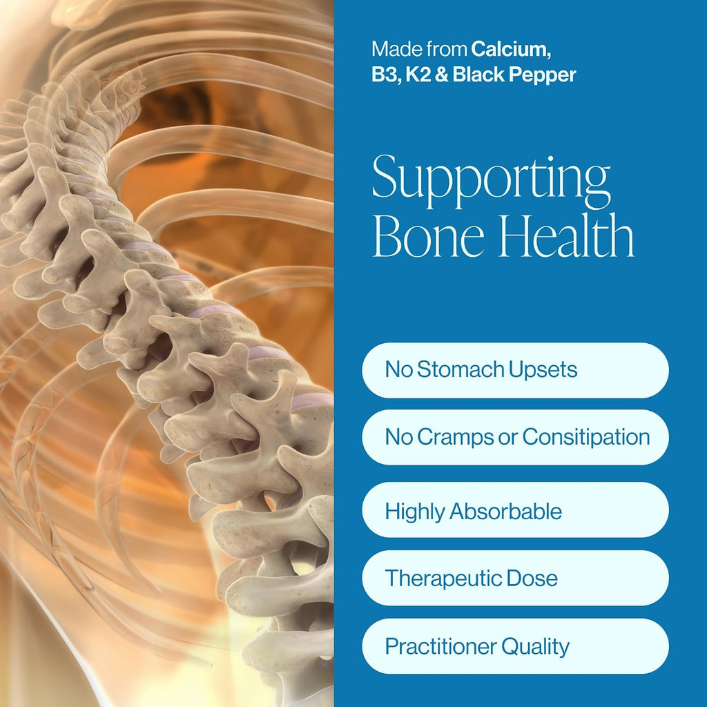 Supports bone health with Vitamin D3