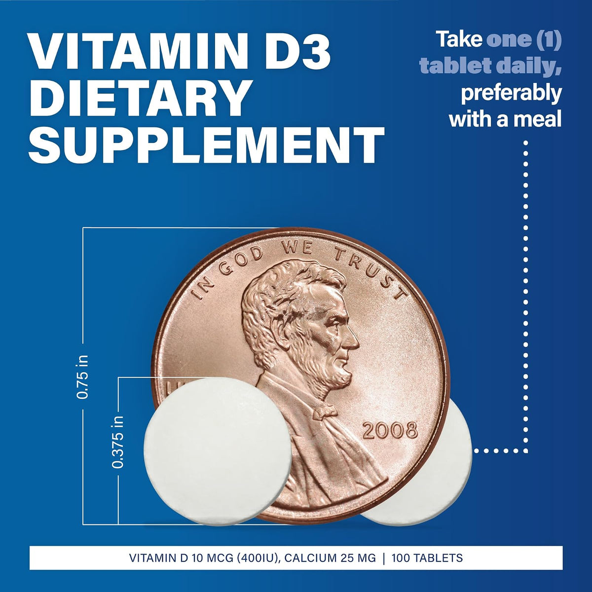supports bone health with Vitamin D