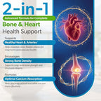 Supports bone health with vitamin D