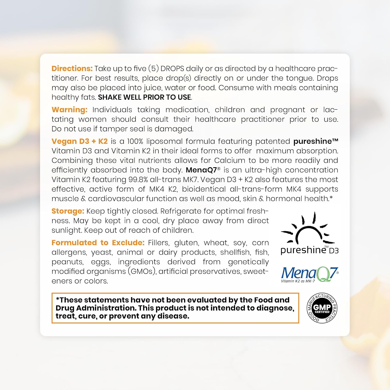 supports bone health with vitamin D