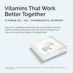supports bone health with vitamin D