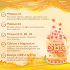 Supports bone health with vitamin D