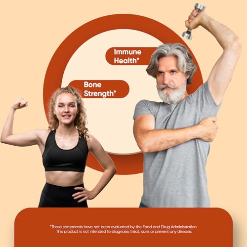 Supports bone health with vitamin D