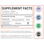 Supports bone health with Vitamin D
