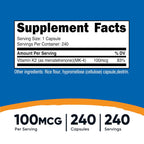 supports bone health with vitamin K