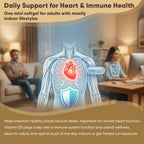 Supports bone health with Vitamin K2