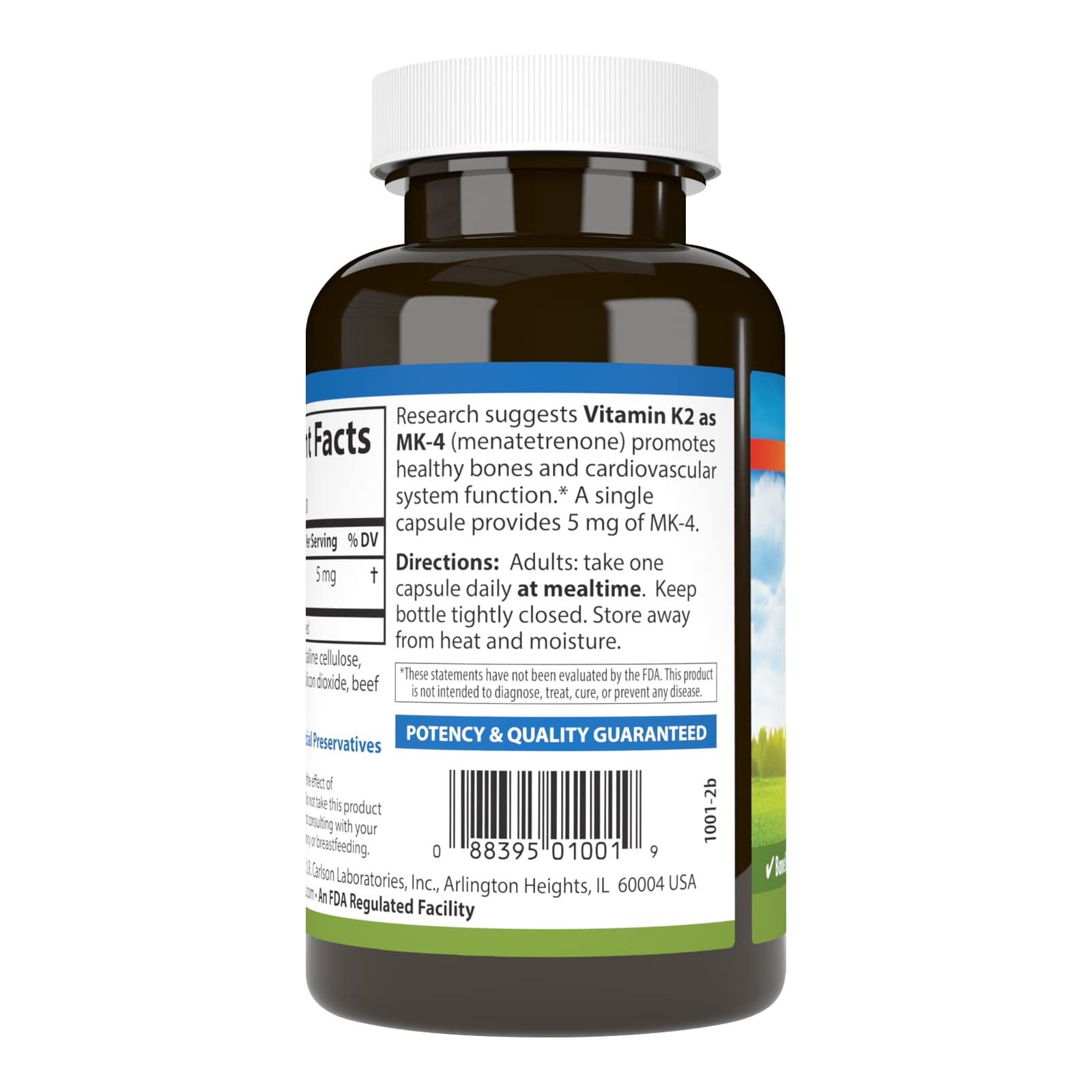 supports bone health with vitamin K2