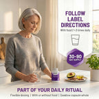 supports bone health with vitamin K