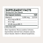 supports bone health with vitamin K