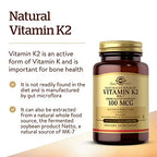supports bone health with vitamin K