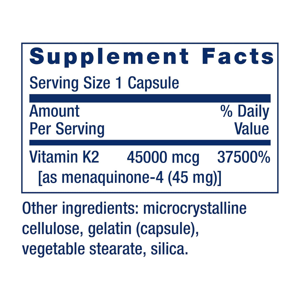 supports bone health with vitamin K