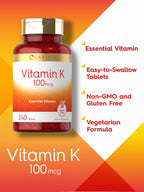 Supports bone health with vitamin K
