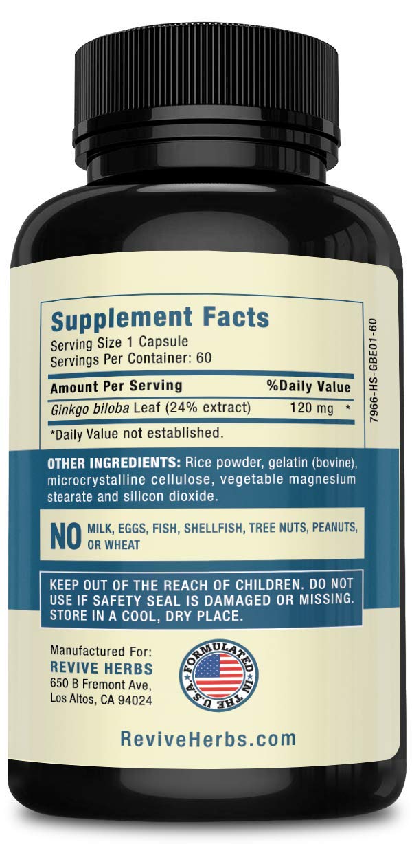 supports brain function with ginkgo biloba