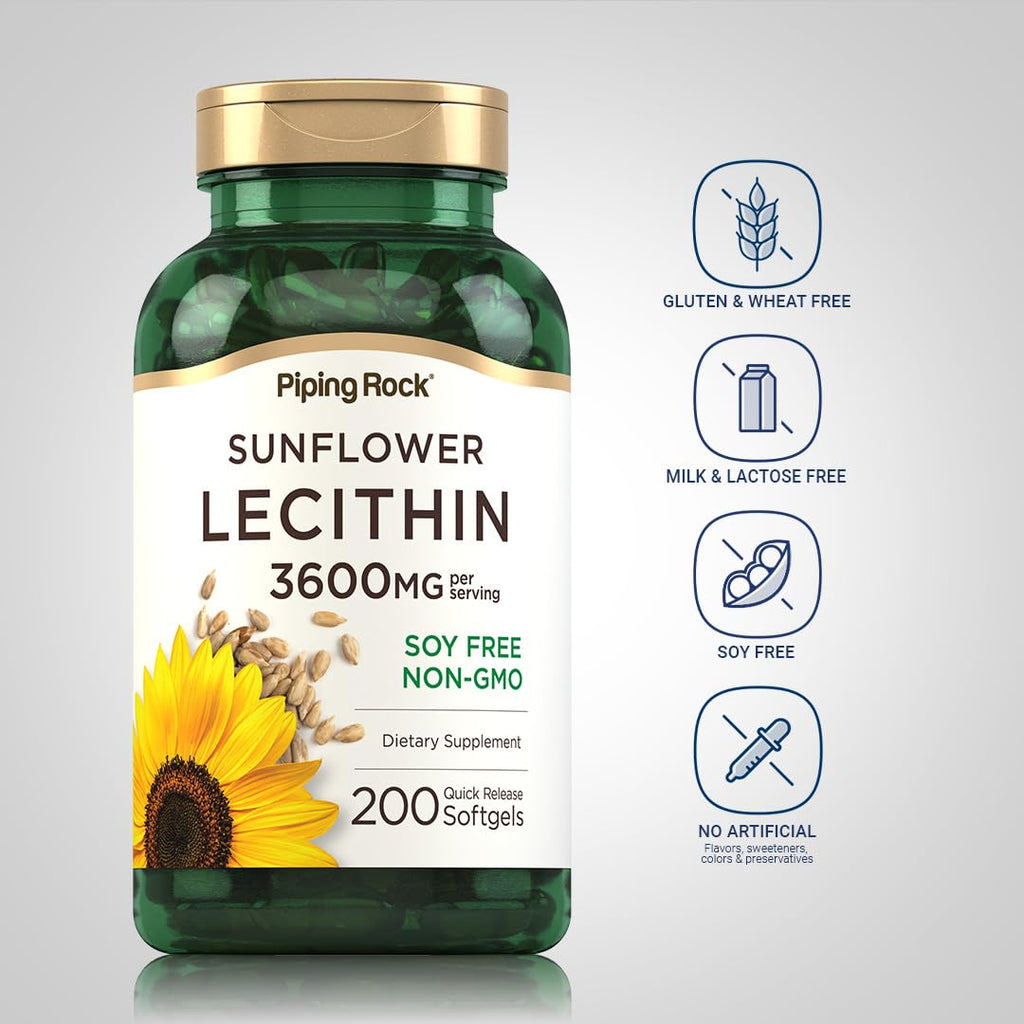Supports brain health with lecithin