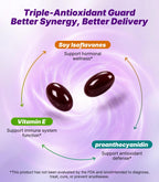 Supports cardiovascular health with grape seed