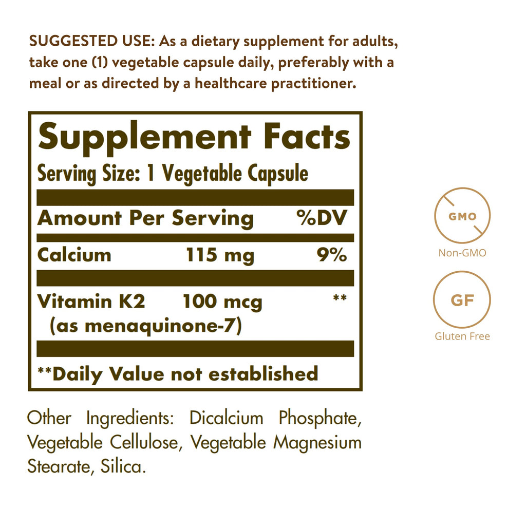Supports cardiovascular health with K2