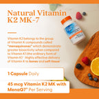 supports cardiovascular health with vitamin K