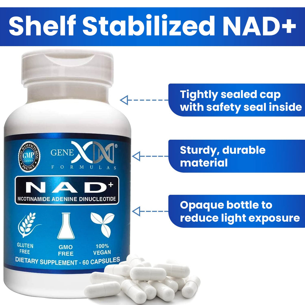 supports cellular health with NAD+