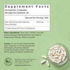 Supports cellular health with NAD+