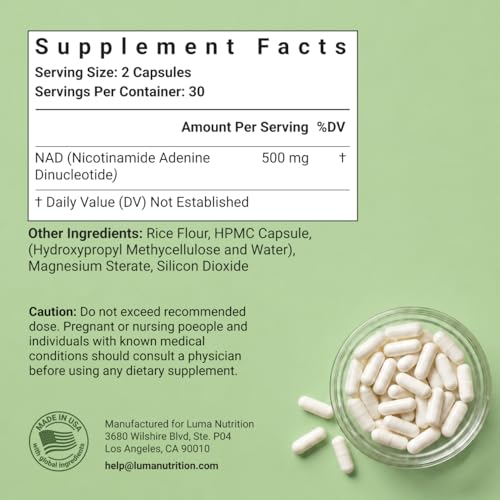 Supports cellular health with NAD+