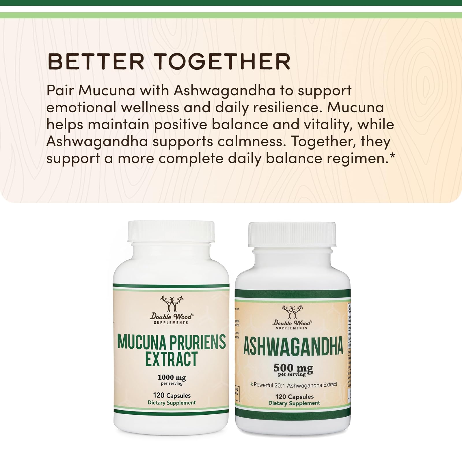 Supports cognitive function with Mucuna
