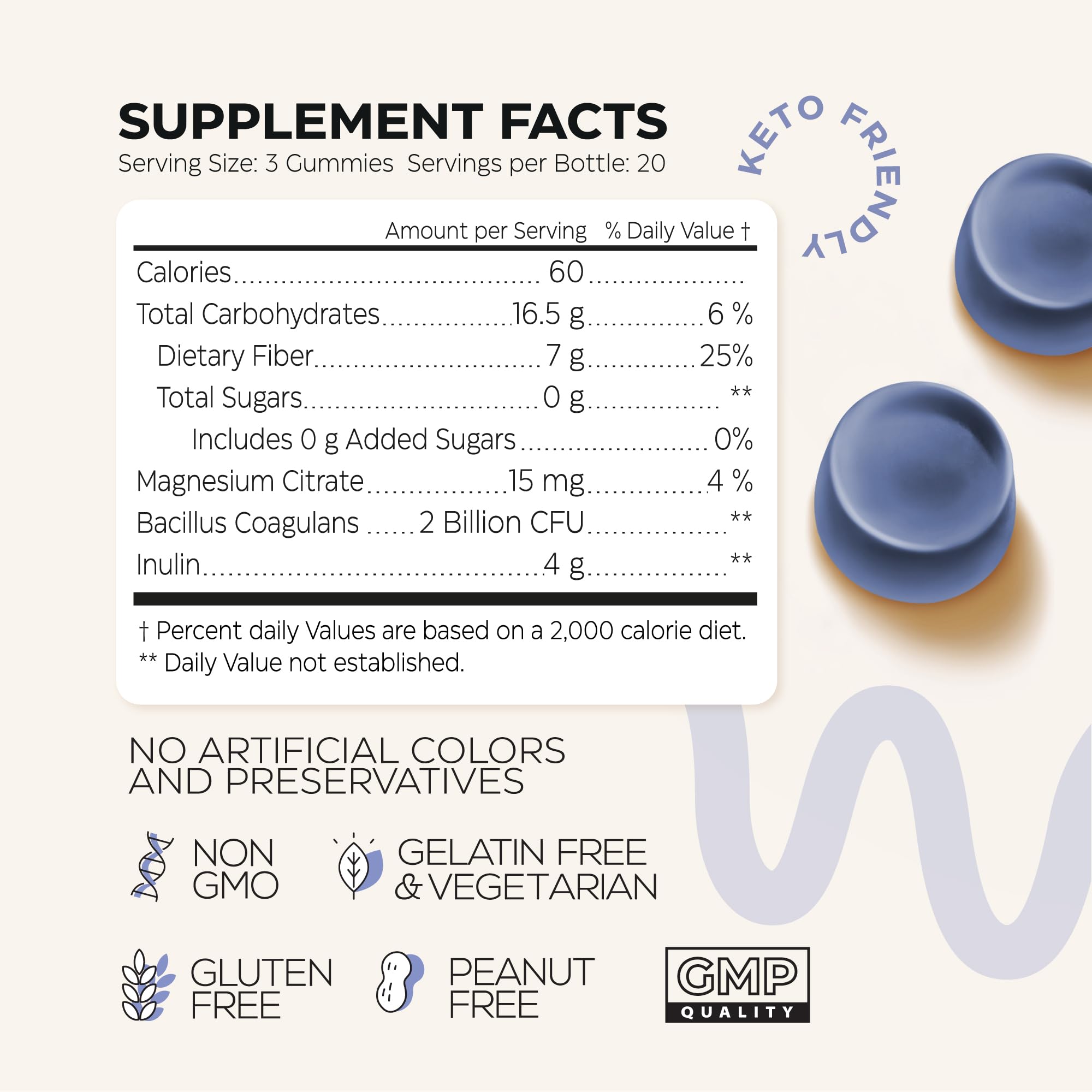 supports digestive health gummies