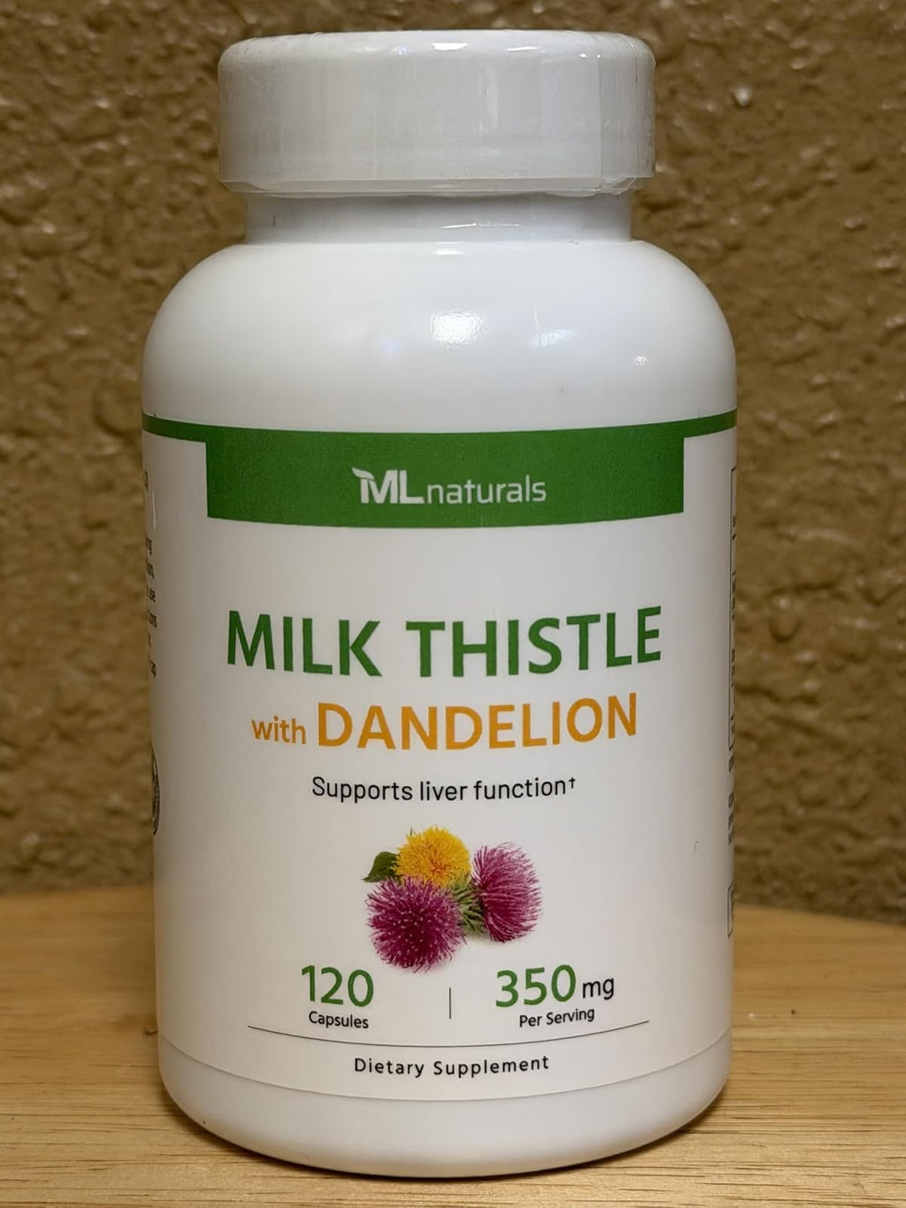 Supports digestive health with dandelion
