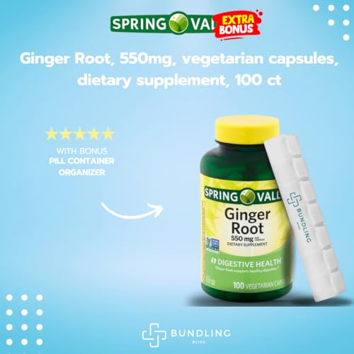 Supports digestive health with ginger