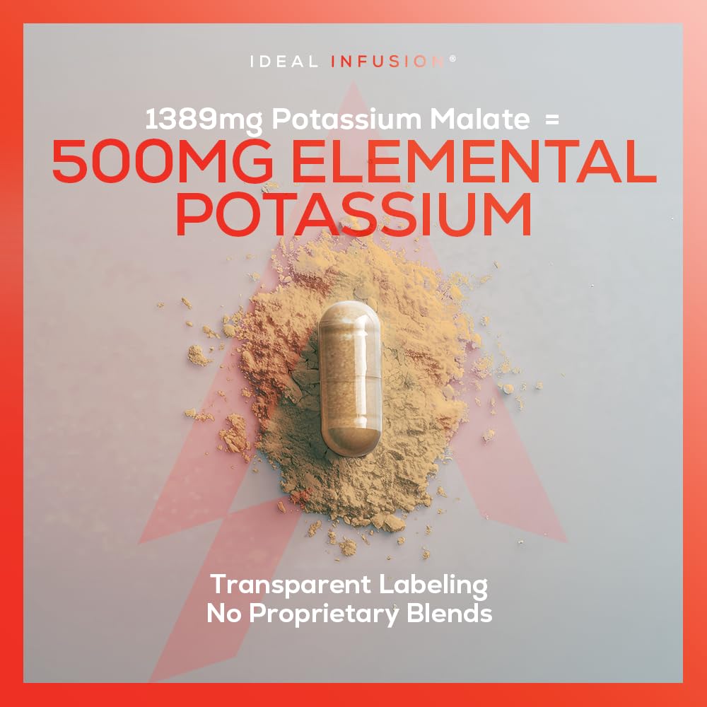 Supports electrolyte balance potassium malate